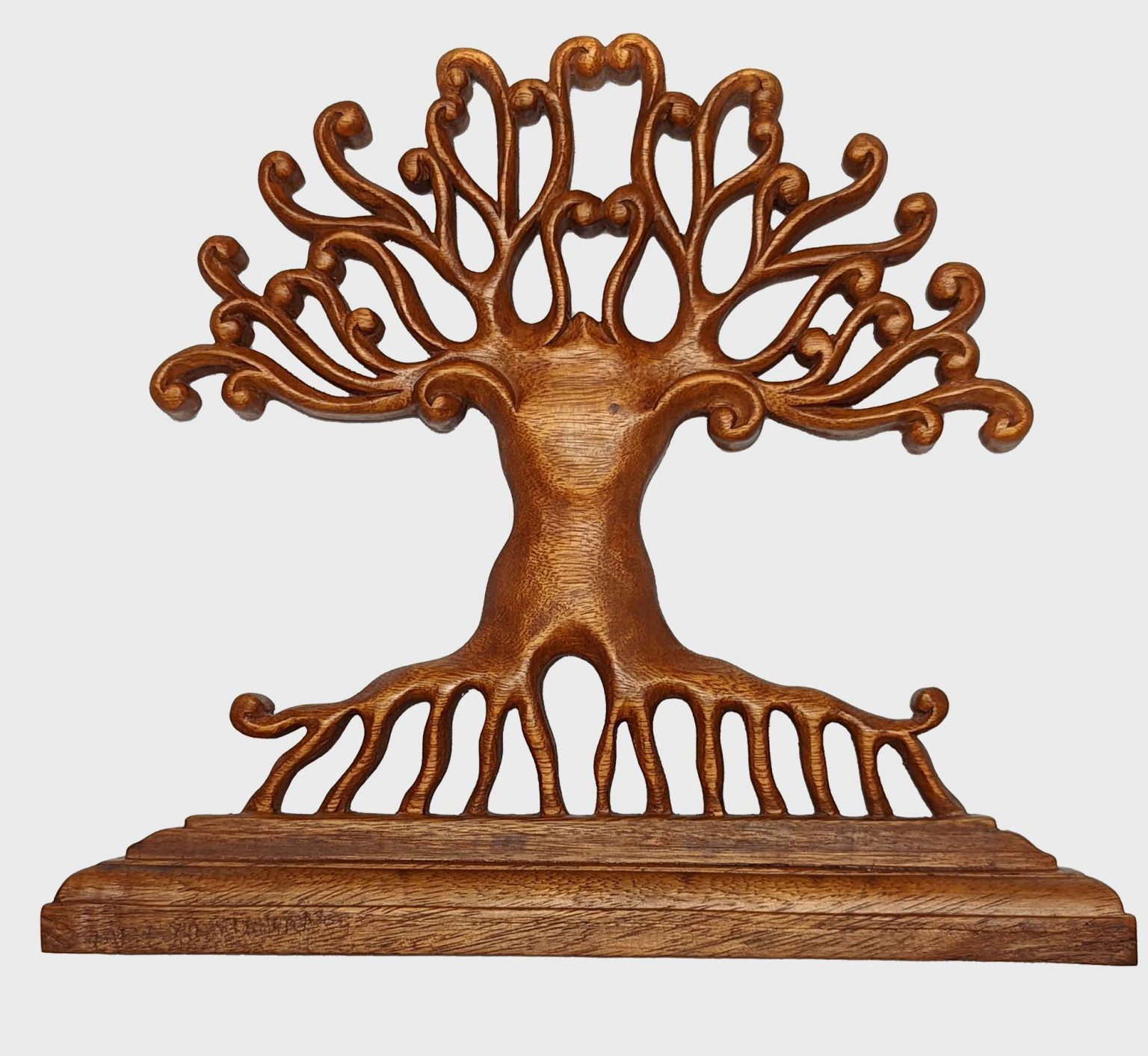 Tree of Life 12″ Tall Free-standing Carving | Global Village Imports